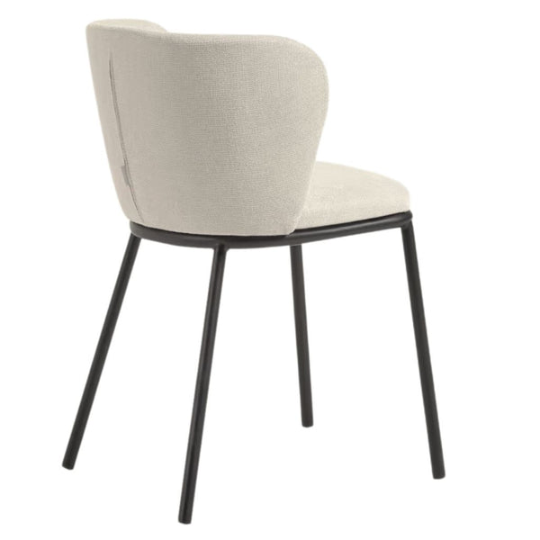 Harper Fabric Dining Chair in Beige - Marc & Main