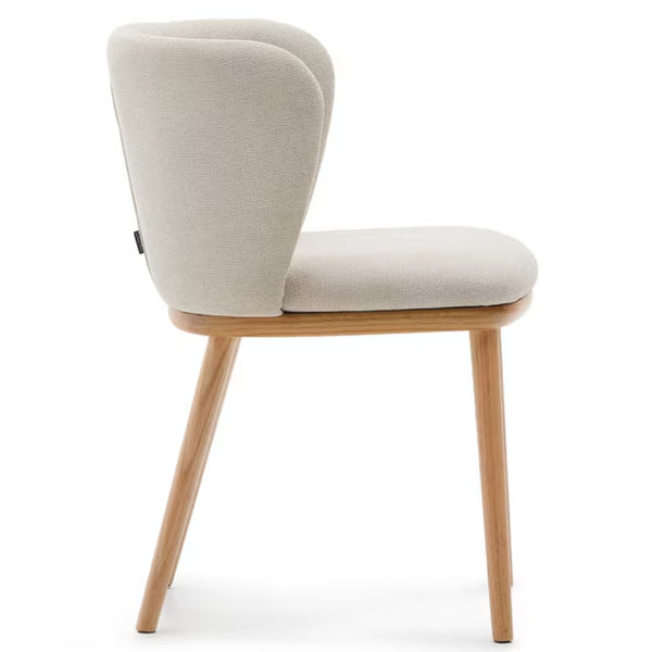 Harper Fabric Dining Chair in Natural/Beige - Marc & Main