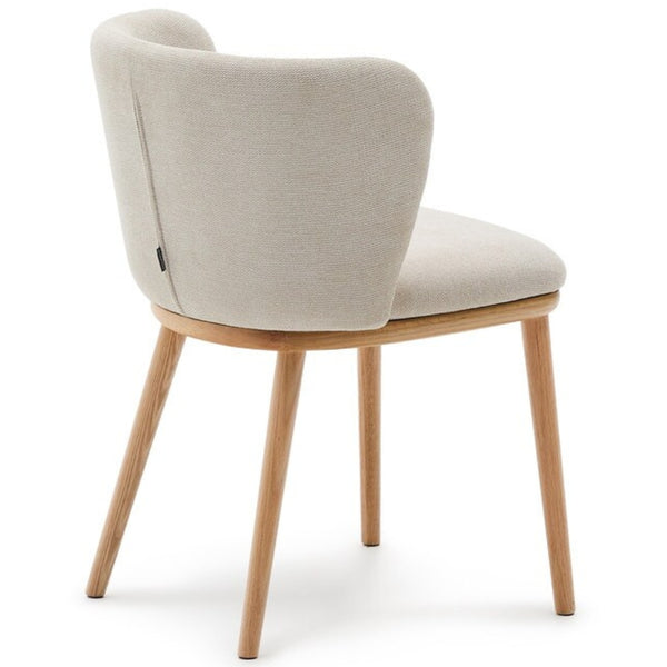 Harper Fabric Dining Chair in Natural/Beige - Marc & Main