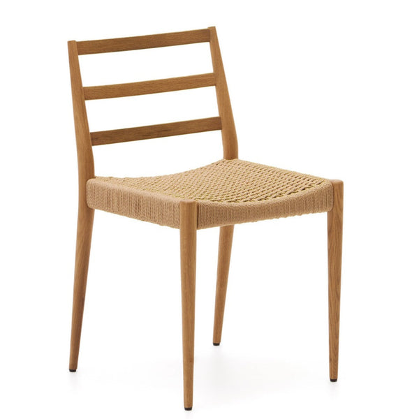 Maria Rope Dining Chair in Oak/Natural - Marc & Main
